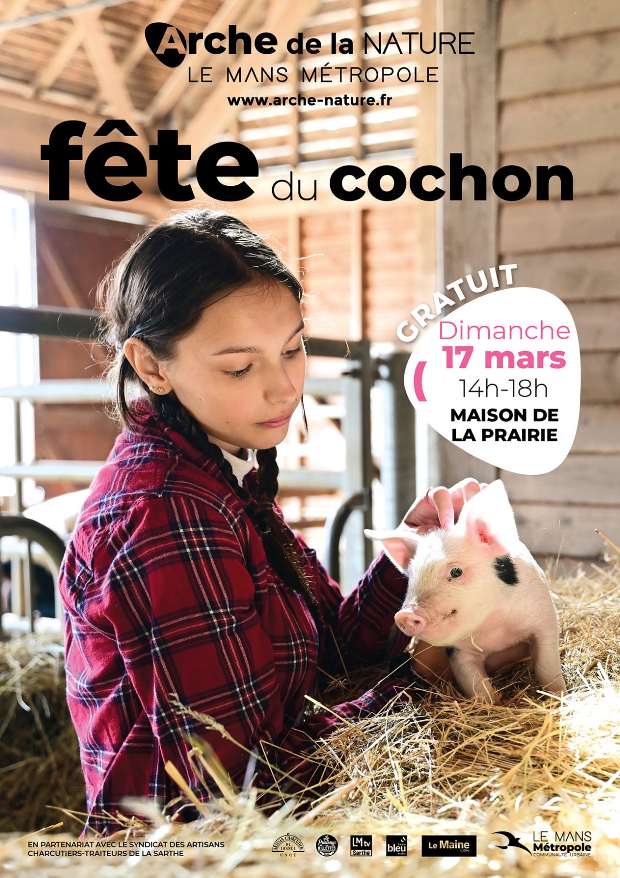 Fête du Cochon à l'Arche de la Nature - Le printemps des rillettes